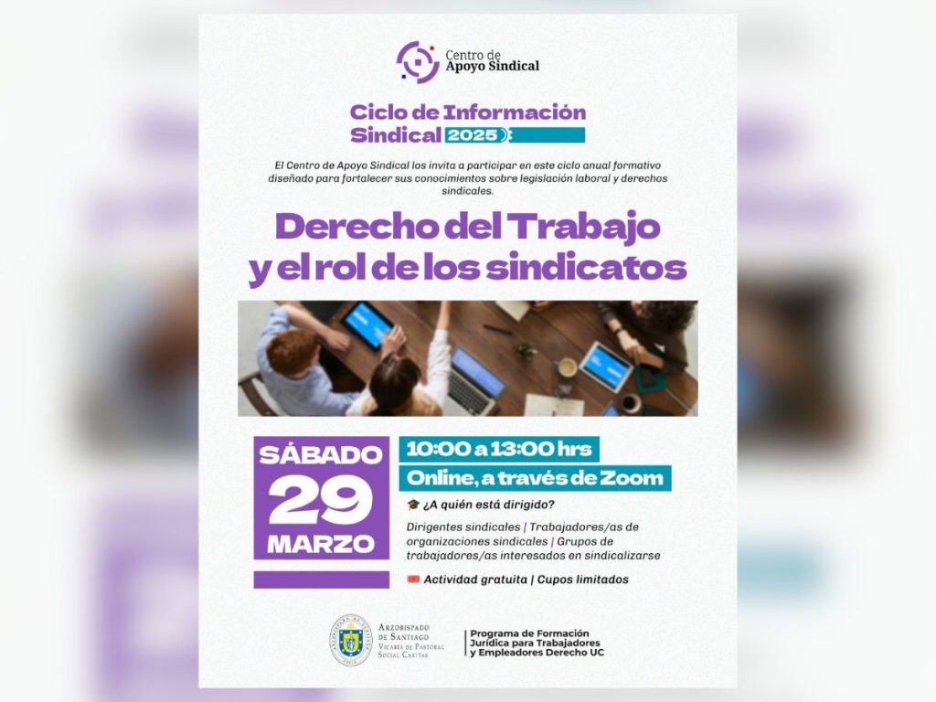 Ciclo de Información Sindical 2025 - sindical.cl